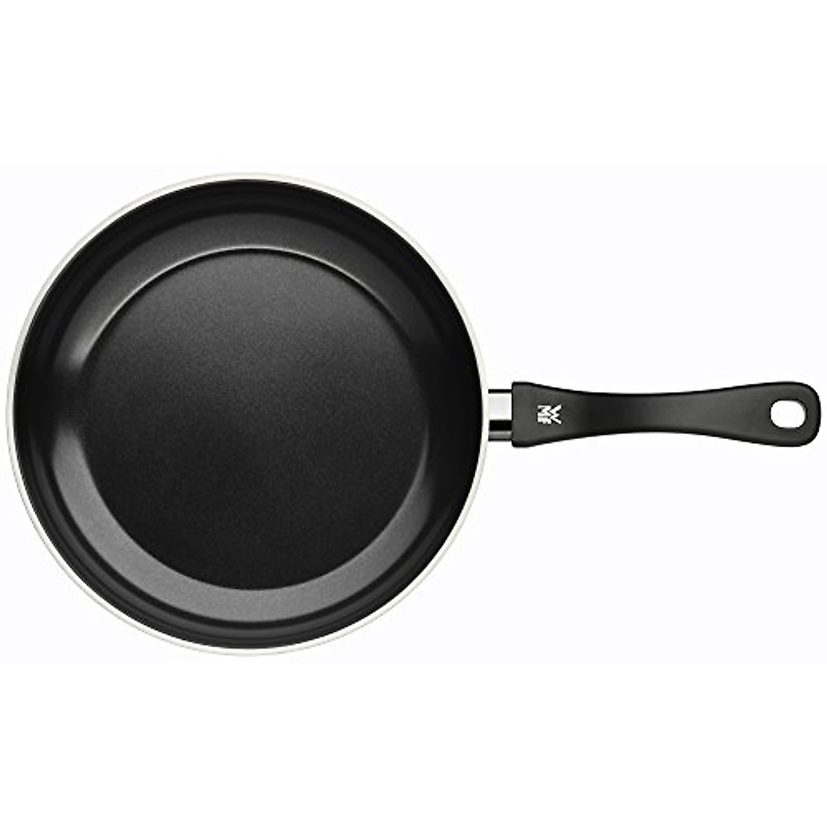 WMF 733646299 Devil Hand Wash Frying Pan Teflon Platinum coating 24 cm Diameter Devil Stainless Steel Cromargan Stainless Steel Suitable for Induction, Stainless Steel, Silver, 46 x 26 x 8,19999999999