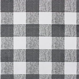 RULU Outdoor/Indoor Set of 2 Wicker Seats U Cushions 19"x19"x4" Patterson Stone, Gray