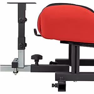 Centered Flight Stick Lower Mount Bracket with Height Adjusmtent. Plates Included. Configuration #6 Compatible with Thrustmaster Warthog, F-16C Viper HOTAS, F/A 18, VirPil, VKB and WinWing Sticks