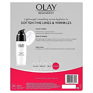 Olay Regenerist Regenerating Serum, Fragrance-Free - 3 Piece set(Total 3.9 Oz)