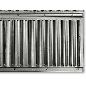 Music City Metals 99511 Stainless Steel Heat Plate Replacement for Select Ducane Gas Grill Models