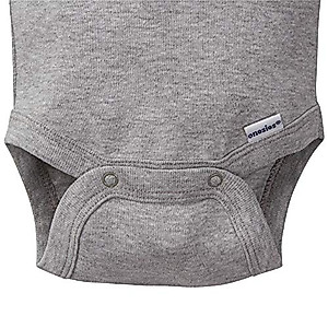 Gerber Baby Boys 5-Pack Short Sleeve Variety Onesies Bodysuits Hello Bear 3-6 Months