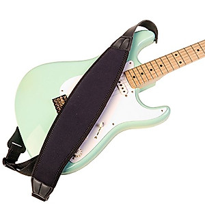 Neotech Mega, Midsize Guitar Strap (8301352) ,Black