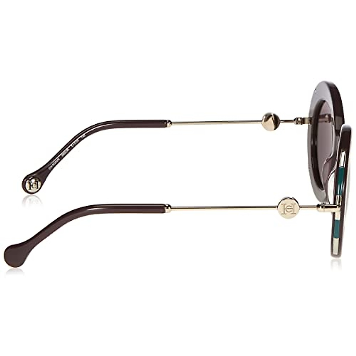 Carolina Herrera Violet Oval Ladies Sunglasses CH 0020/S 00B2/UR 51