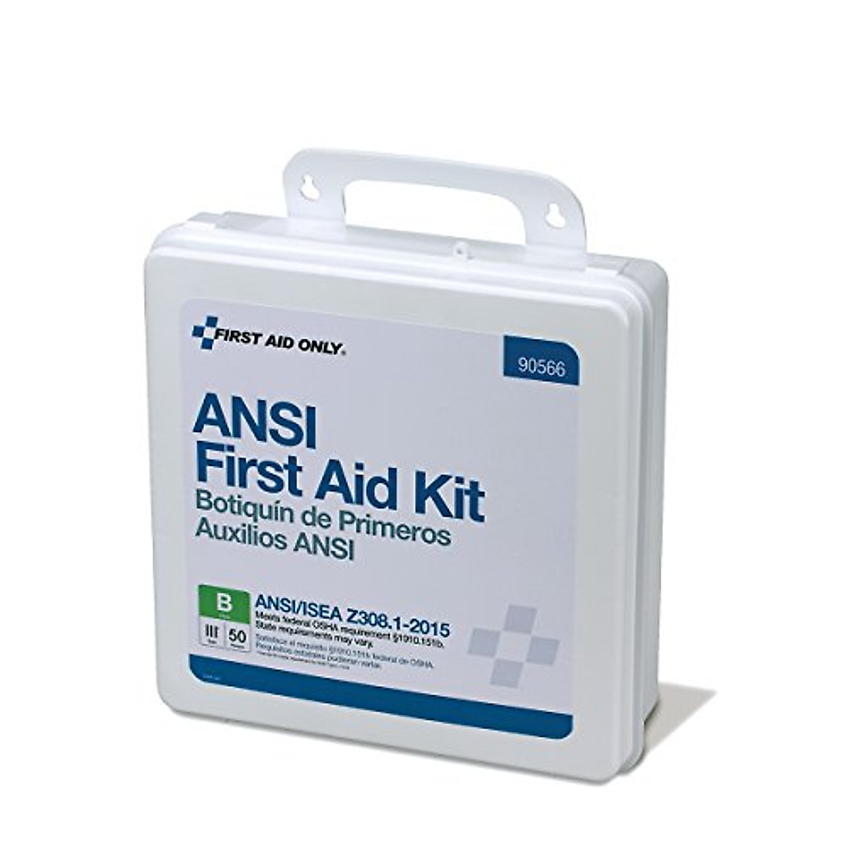 First Aid Only 90566 Bulk ANSI B 50-Person Emergency First Aid Kit for Office, Home, and Worksites, 199 Pieces