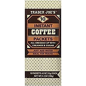Trader Joes Instant Coffee Packets 3 boxes of 10 packet each