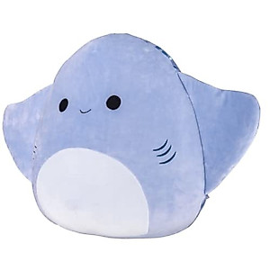 Squishmallow Official Kellytoy Plush Sea Life Squad Squishy Soft Plush Toy Animals (King The Stingray, 12 Inch)