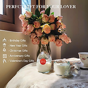 Aromagic 2 Pack Scented Candles Gift Set,Easter Candle Gifts Set,Glass Jar Candle for Home Scented,Sea Salt & Sage+Cream Bakery,Valentine's Day Anniversary Birthday Gift,50 Hours Long Burning