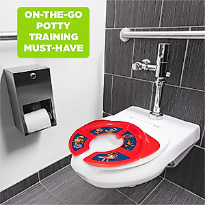 Ginsey Home Solutions Nickelodeon Paw Patrol Travel/Folding Potty Seat, 8 Oz