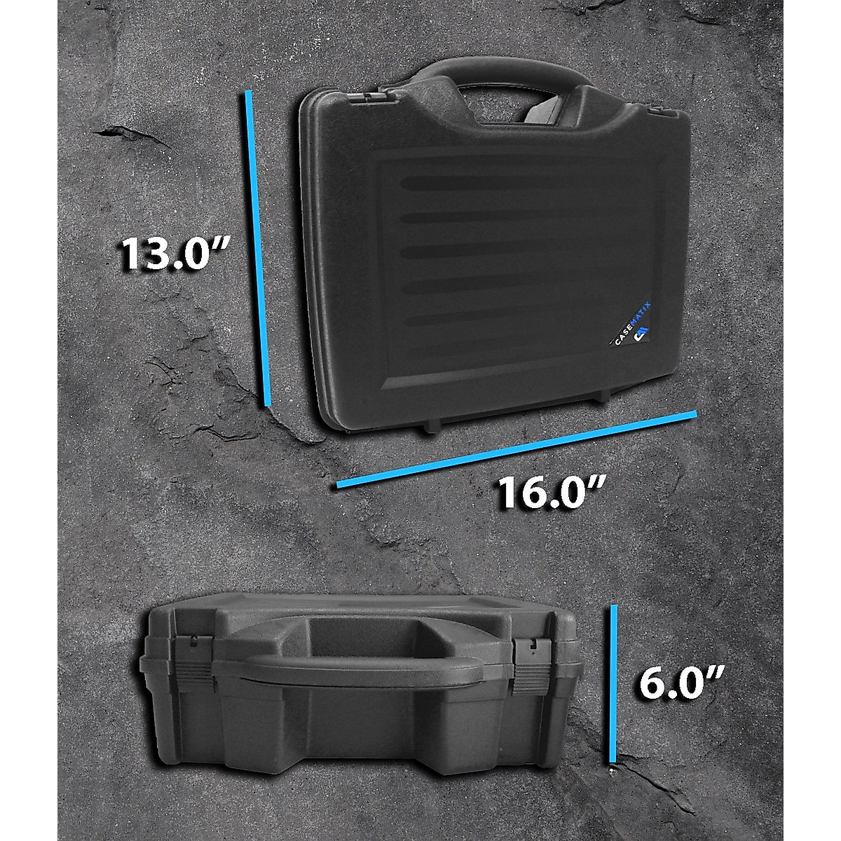 Casematix Studiocase Travel Studio Hard Case Compatible with Alesis Sr18 or Sr16 Drum Machines, 25 Key Mini Akai Professional Mpk Midi or IK iRig Keys 2 Mini and Accessories in Customizable Foam
