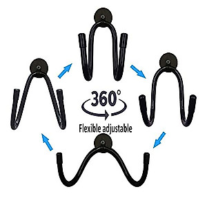 2/PK Magnetic Hanger Magnetic Hook Magnetic Storage Rack for Cowboy Hat, Hard hat, Cords,Tools,Bags,Towels, Shoes, Toys, Umbrella, Cap,etc - Strong Magnet - No Scratches to The Surface