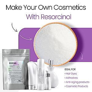 Talsen Chemicals Pure Resorcinol Cosmetic Grade - 1 Oz / 28 g - Organic Resorcinol Powder - Chemical Ingredients In DIY Cosmetics, Personal Care and Beauty Formulations for Skin Care