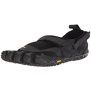 Vibram Women's V-Aqua Black Water Shoe, 38 EU/7-7.5 M US B EU (38 EU/7-7.5 US US)