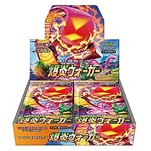 Pokemon Card Game Sword & Shield Expansion Pack Explosion Walker Box