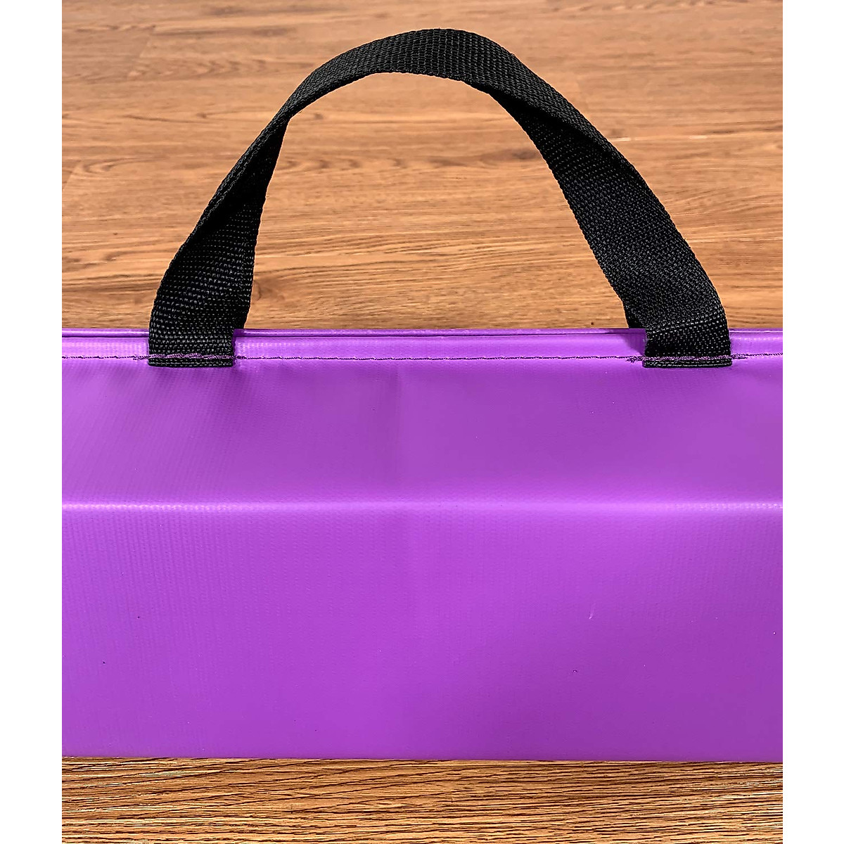 MARFULA 6 FT / 8 FT / 9 FT / 10 FT Balance Beam Folding Floor Gymnastics Equipment for Kids, Non Slip Base, Gymnastics Beam for Training Home Gym Use