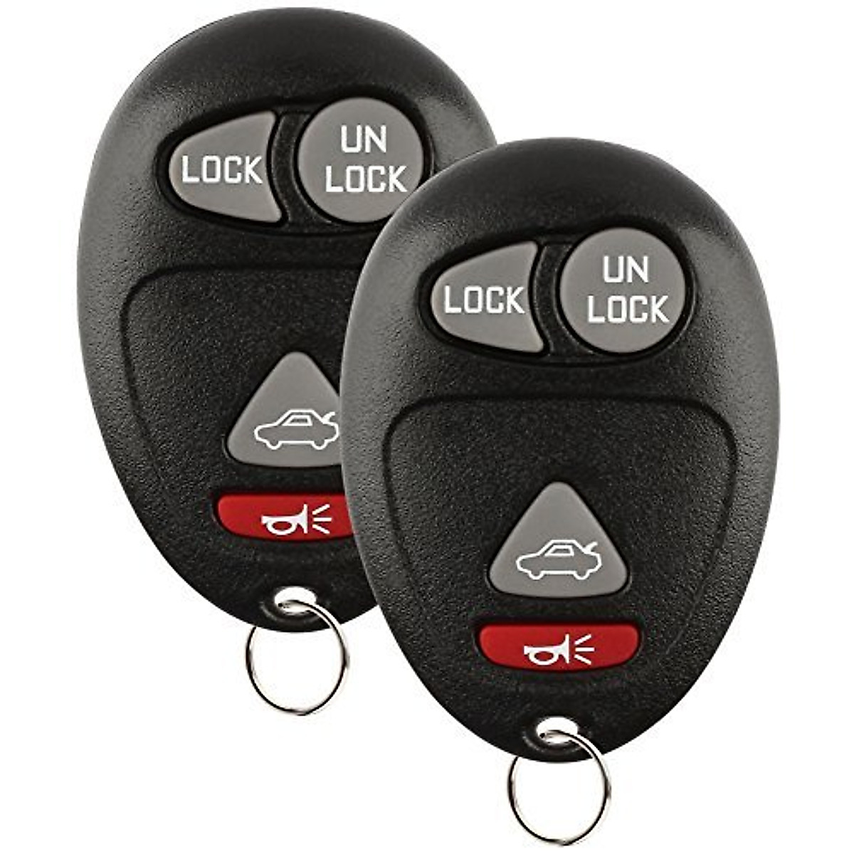 Discount Keyless Replacement Key Fob Car Entry Remote For Century Regal Rendezvous Aztek Intrigue Grand Prix L2C0007T (2 Pack)