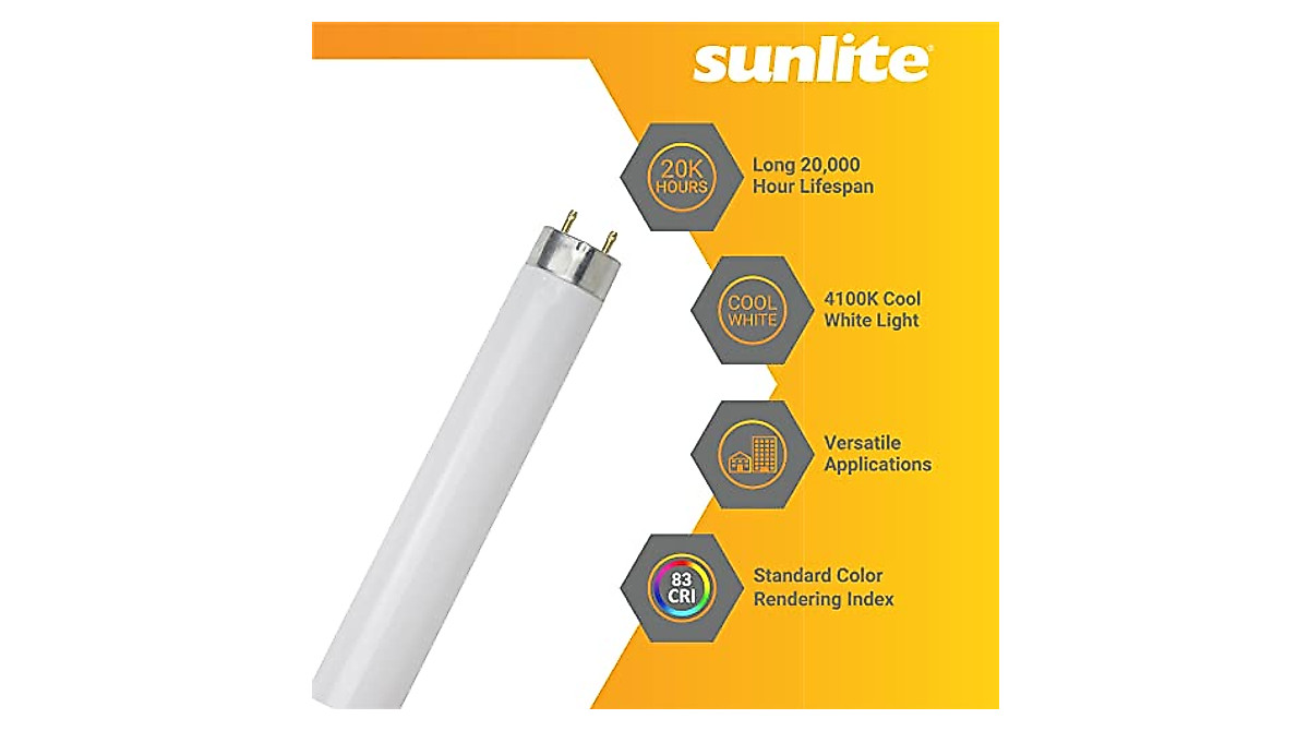 Buy Sunlite T8 Fluorescent Lamp - 3050 Lumens, 32W