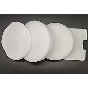 AMSAMOTION 2 Pack Filters Kit Replacement for Shark Navigator Swivel Upright Vacuum NV22, NV22L, NV22S, NV26, NV27, UV400 Part # XF22£¬8 Foam + 4 Felt Circular & Exhaust Filters