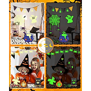 Greingways 500 Styles Halloween Tattoos Party Favors for Kids, Luminous Temporary Tattoos Stickers, Halloween Goodie Bag Fillers Halloween Toys Supplies Gifts for Halloween Treats Decorations