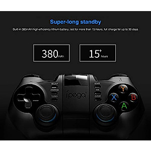 ipega-PG-9156 Wireless game Controller 4.0+2.4G Mobile phone Gamepad for Samsung Galaxy S22/21 /S20 /S10 NOTE21/20/10 VIVO Oppo Android Mobile Smartphone Tablet (Android 6.0+ Higher System)