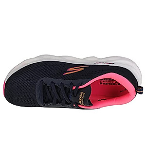 Skechers Women's GO Run Glide Step Hyper Sneaker, Navy, 9