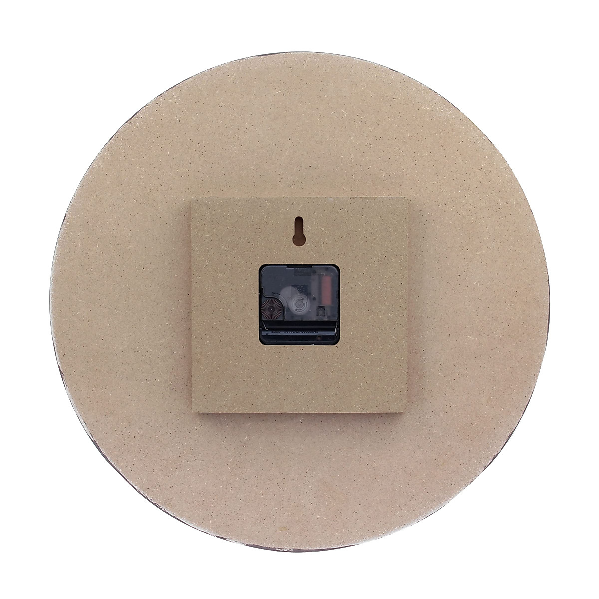 Stonebriar Vintage Farmhouse 14 Inch Round Battery Operated Hanging Wall Clock