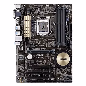 ASUS ATX DDR3 2600 LGA 1150 Motherboards Z97-K/CSM