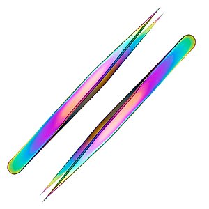 Lash Eyelash Extension Tweezers for Women -Precision Tweezers for Volume Classic Lashes,Japanese Steel Professional Volume False Lash Application Tools (Straight Tweezers-1Pcs)