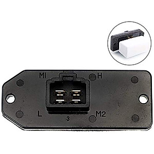 HVAC Blower Motor Fan Resistor - AC Heater Relay - Replaces 973-020, 68004241AA, 5012212AA, Fits Dodge Ram 1500, 2500, Chrysler Concorde, Compatible with Jeep Grand Cherokee Model Years 1993-2017