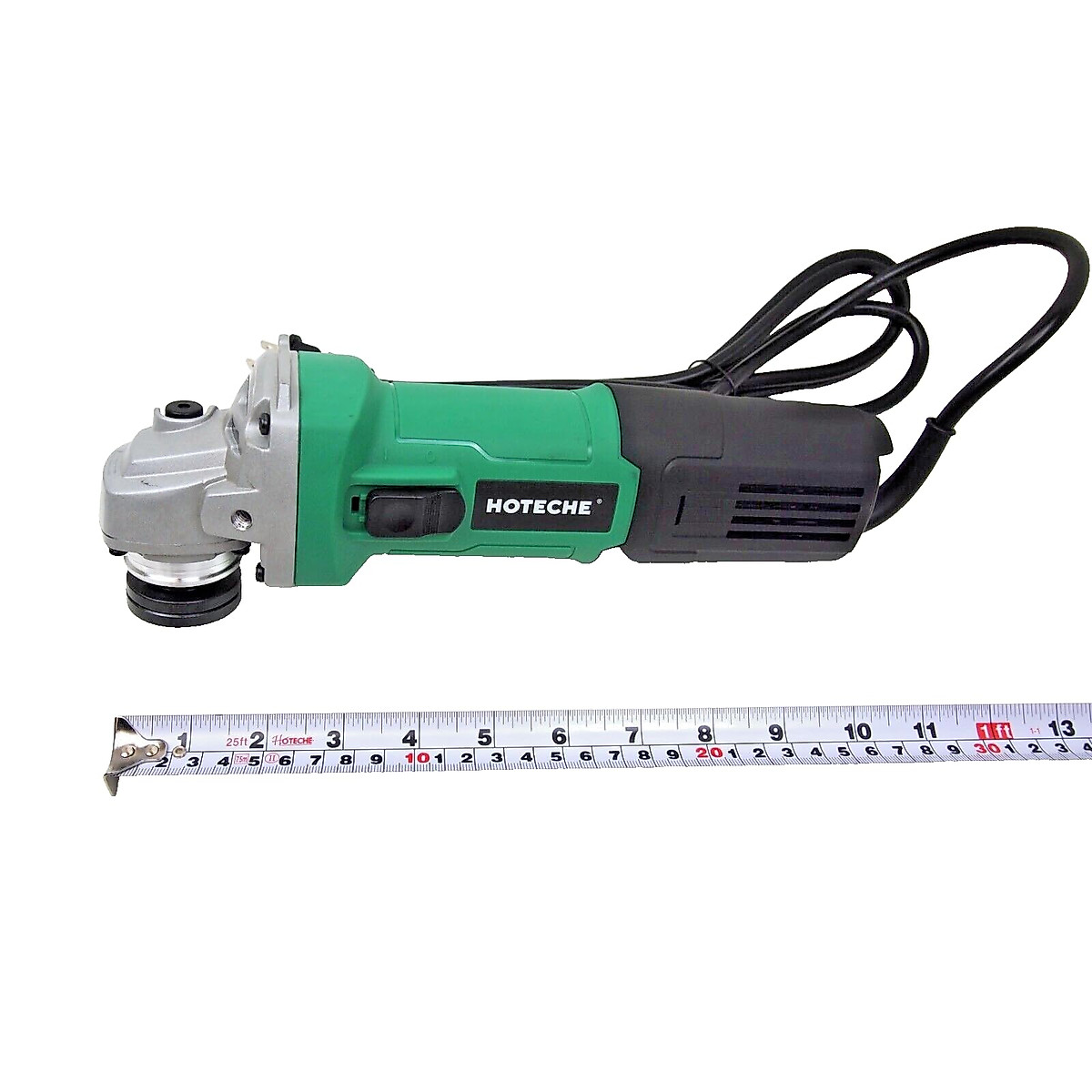 Hoteche 4-1/2"" 5"" Electric Variable Speed Angle Grinder 10AMP P800426A, Green