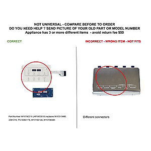 GLOB PRO SOLUTIONS W10740218 CKD3617 Dispenser Control Board