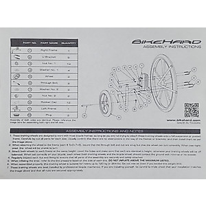 BikeHard Universal Ultra Training Wheels 20-29"