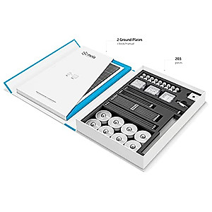 Mola Structural Kit 3 | Magnetic Modular Kit for Engineering and Architecture Education | 205 Pieces + Practical Guide