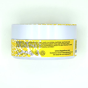 Doppeltree All Natural Caffeine Under Eye Patches & Hydrogel Masks (60 Pads) - Anti Aging Treatment for Crow Feet, Puffiness, Wrinkles, Dark Circles- Formulated in San Francisco