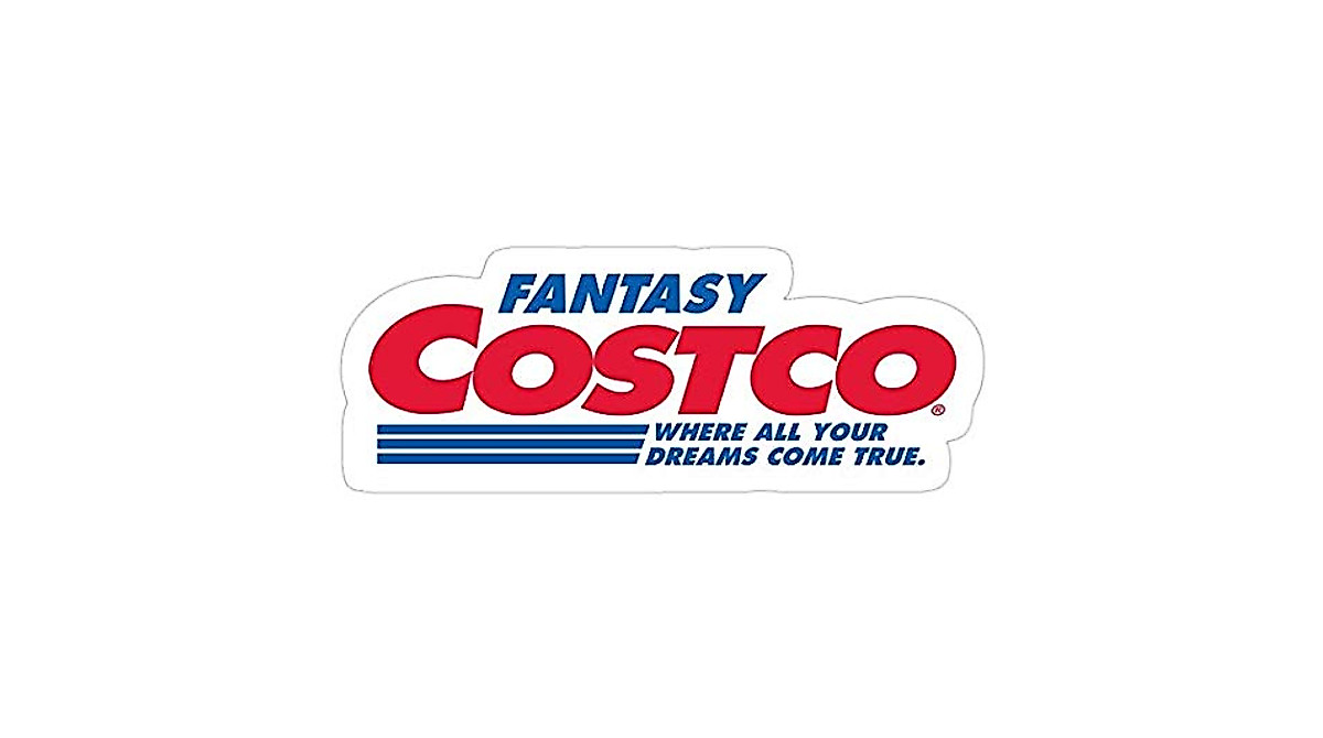 Fantasy Costco Decal Sticker for Personalization