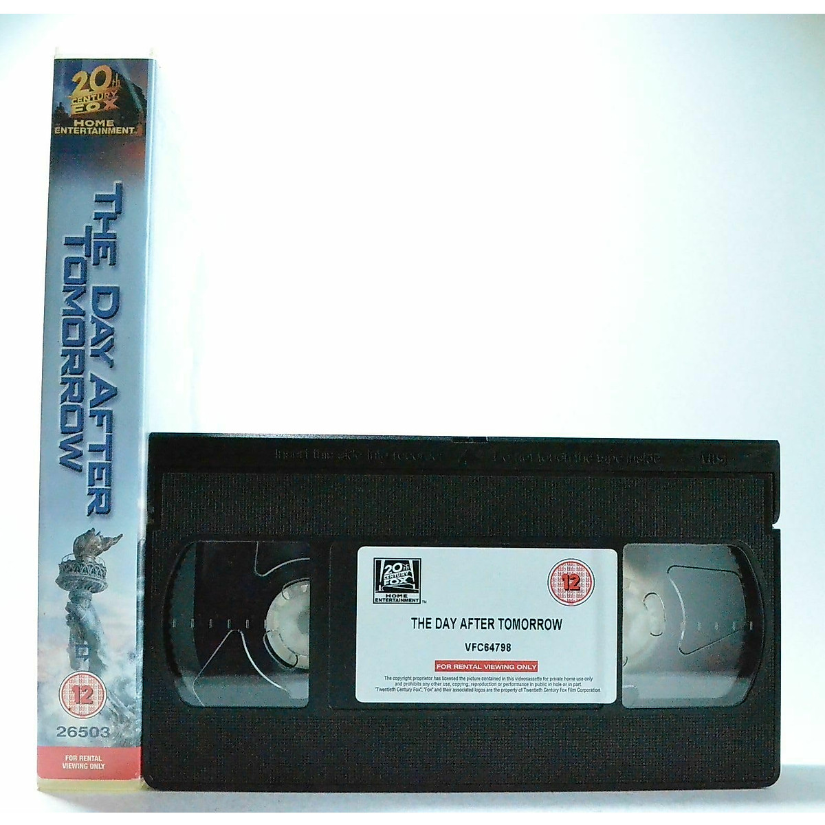 The Day After Tomorrow: Film By R.Emmerich - Large Box - J.Gyllenhaal - Pal VHS