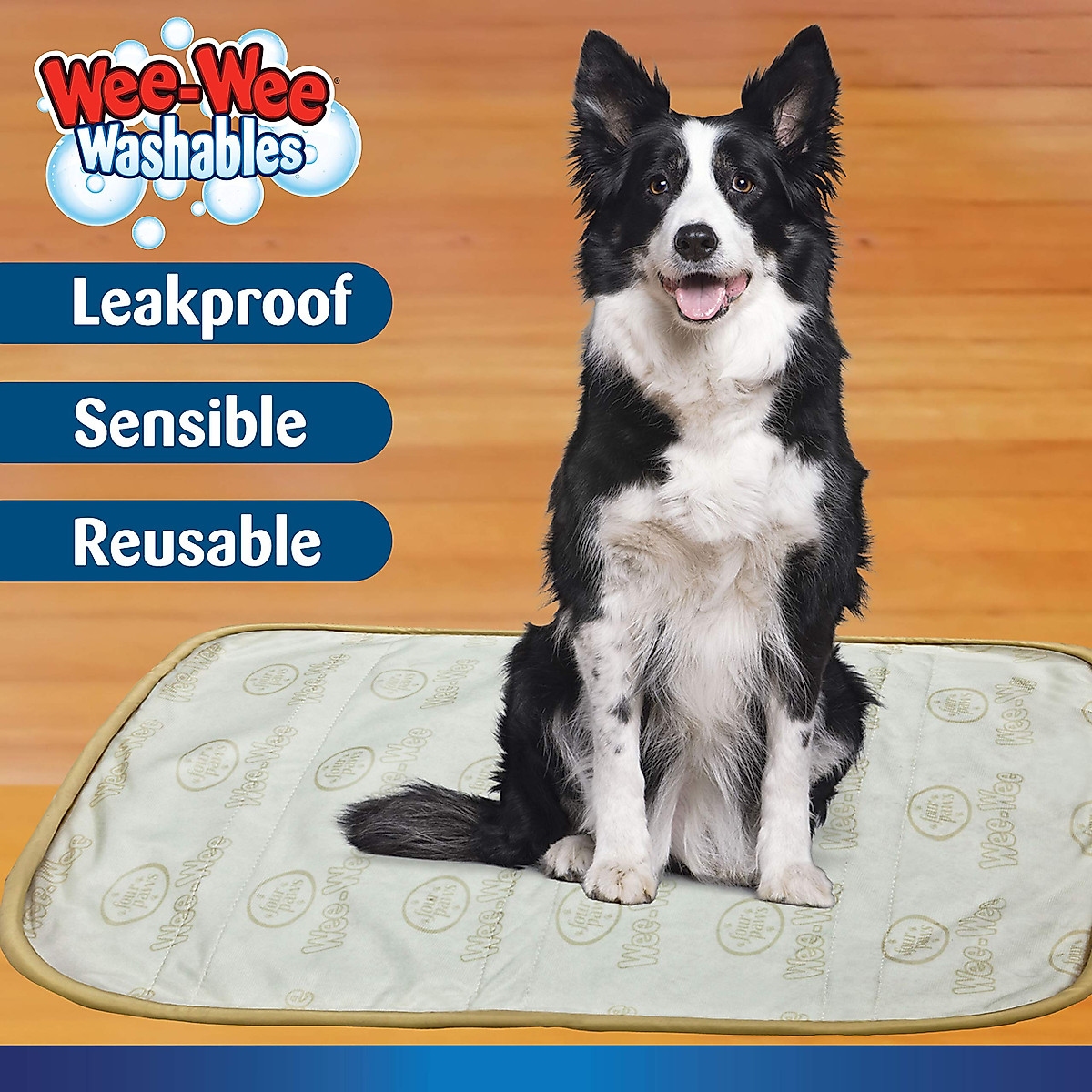 Four Paws Wee-Wee Washable Puppy Pad 30 X 32 Inches (1 Count)