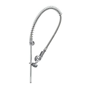 T&S Brass B-0133-LB Pre-Rinse Spring Action with Riser, Hose and Spray Valve