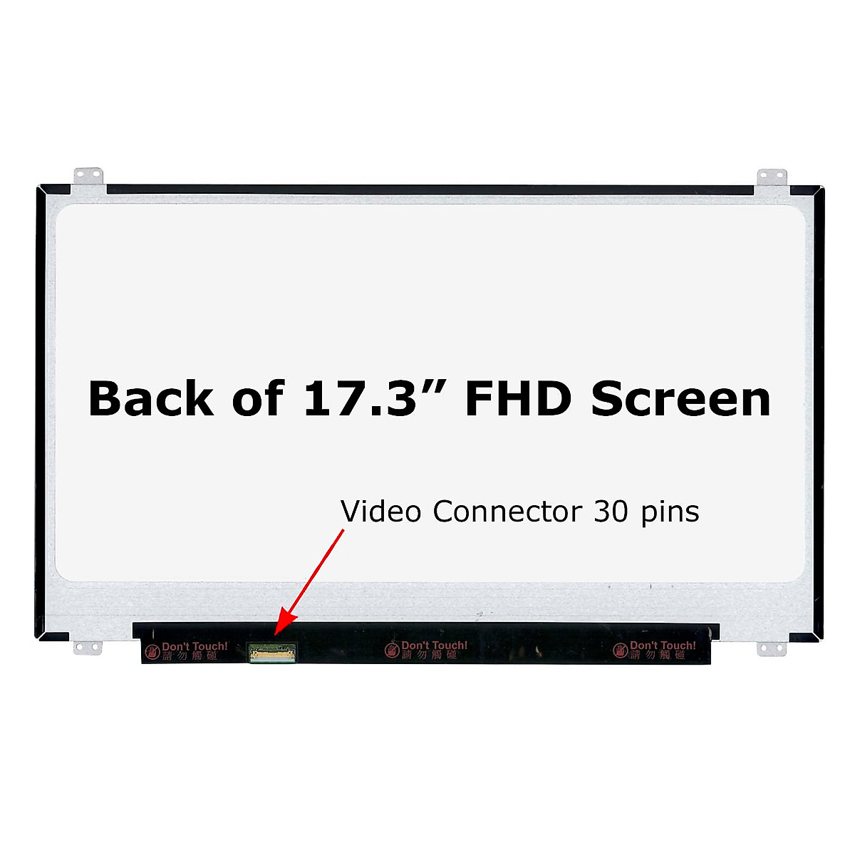 SCREENARAMA New Screen Replacement for Dell Inspiron 17 3793, FHD 1920x1080, IPS, Matte, LCD LED Display with Tools