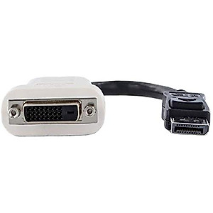 StarTech.com DisplayPort to DVI Adapter - DisplayPort to DVI-D Adapter/Video Converter - 1080p - DP 1.2 to DVI Monitor/Display Cable Adapter Dongle - DP to DVI Adapter - Latching DP Connector (DP2DVI)