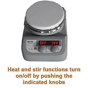 Dlab MS-H280-Pro Hotplate Stirrer Package with Temperature Sensor & Support Clamp