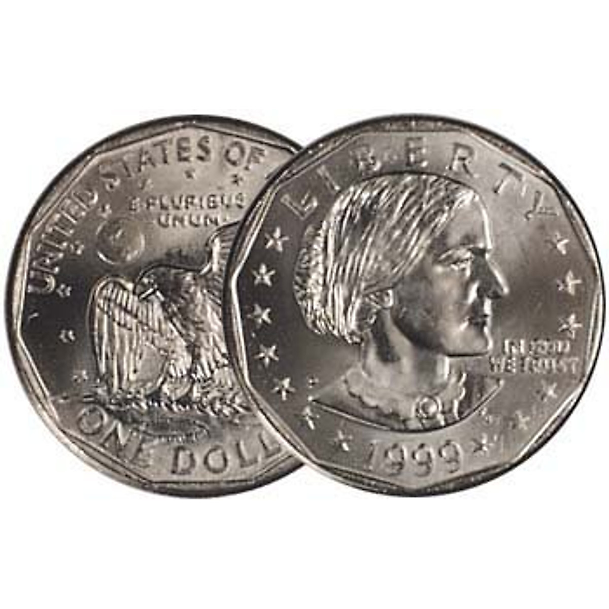 1999 P Single - Susan B. Anthony Dollar Uncirculated US Mint