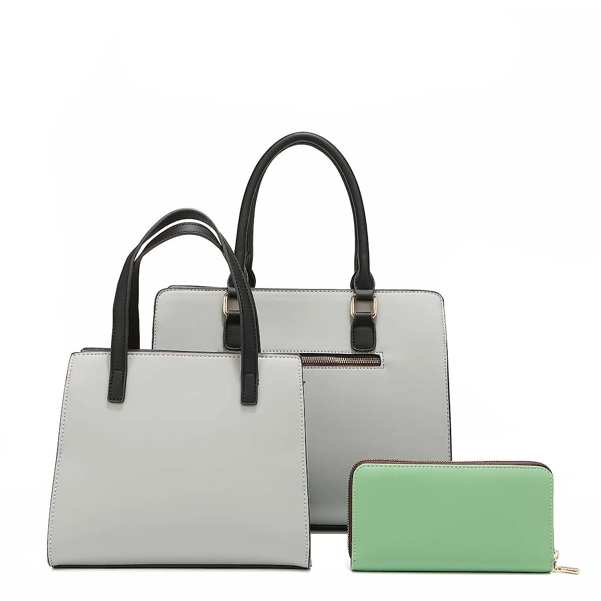 FUN BEGINS 3 PIECE SET (HANDBAG, CROSSBODY, WALLET)