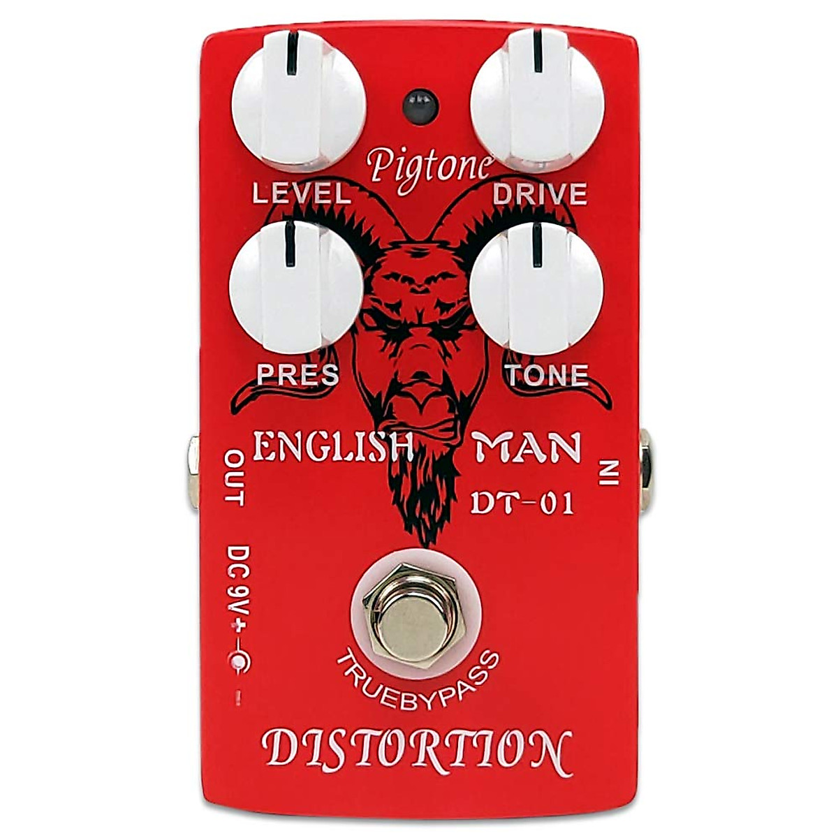 Guitar Effect Pedal Analog Distortion DC 9V True Bypass(US PP-30)