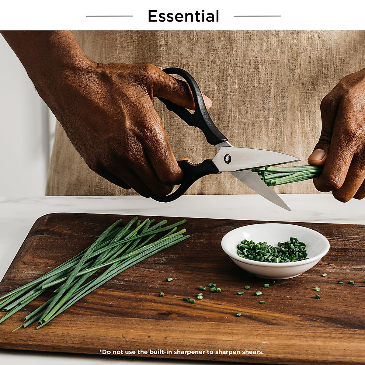 Ninja Foodi NeverDull 10-Piece Essential Knife System with Sharpener, Stainless Steel, Compact (K12010)