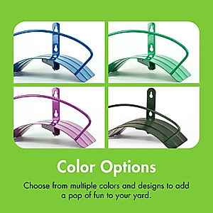 Yard Butler IHCWM-1 Wall Mount Deluxe Hose Hanger, 5/8", Weathered Verdigris Finish