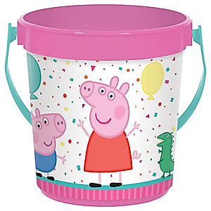 Peppa Pig Plastic Favor Container | Pink | Party Favor | 1 Pc.