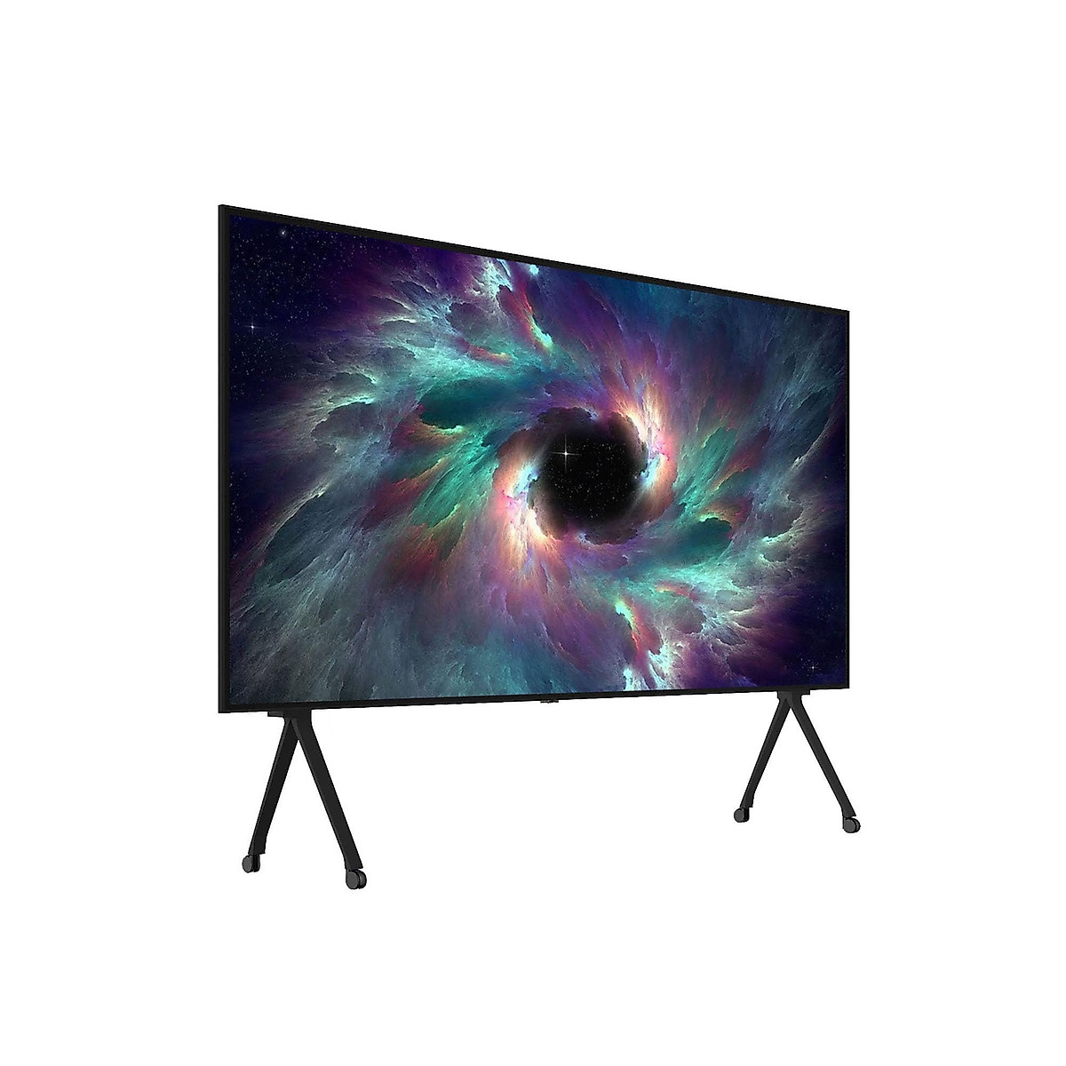 GTUOXIES 98 Inch 4K Mobile Digital Signage TV A+ Panel, Civil, Commercial with Wi-Fi, Ethernet, Bluetooth, HDMI, USB, 178° Visual Angle, 50000h, Ultra HD