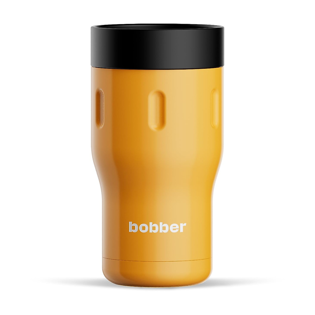 BOBBER 12 oz Leak-Proof Coffee Tumbler for Cold & Hot Drinks – 100% Spill-Proof, Vacuum Insulated, Dishwasher Safe Coffee Thermos – Stainless Steel, BPA-Free Tumbler with Screw On Lid (Orange)
