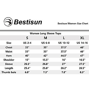 Bestisun Women's Long Sleeve Workout Tops Yoga Athletic Shirts Exercise Clothes Tunic Sweatshirts White S